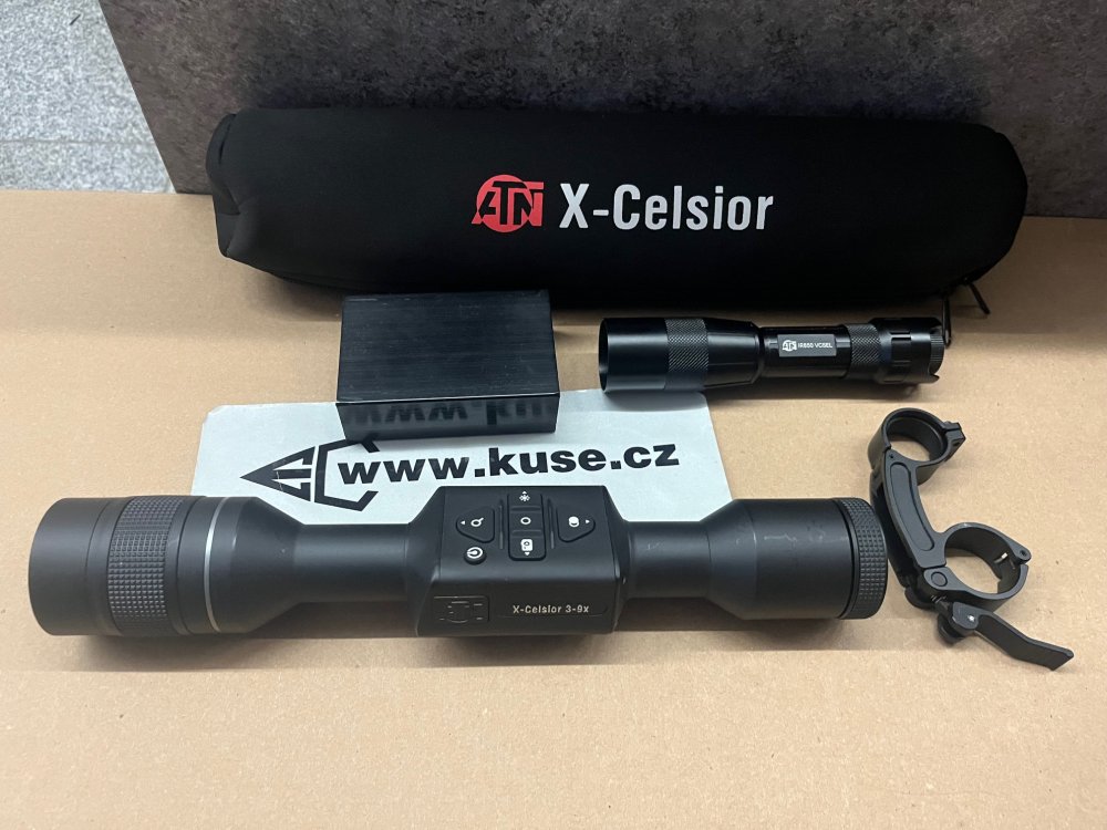 ATN X-Celsior-NV, 3-9x, Day/Night Hunting Rifle Scope :: Kuse.cz ...